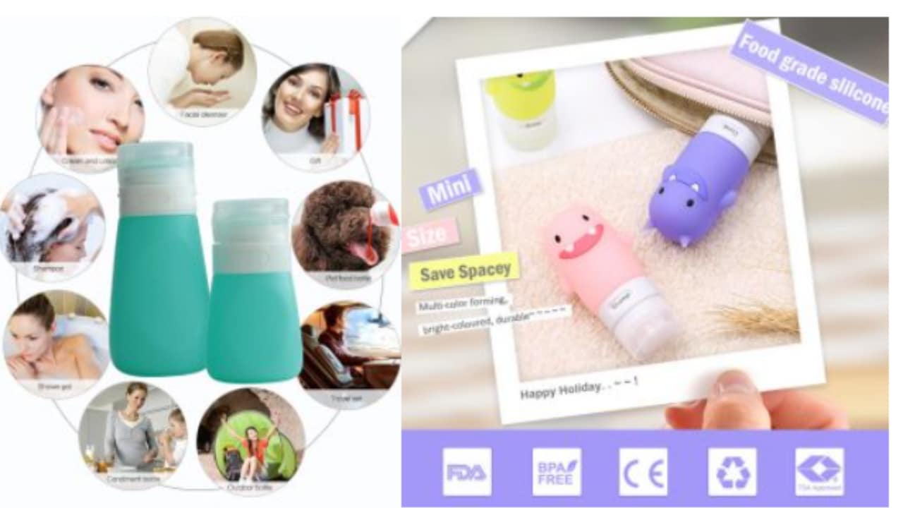 Exciting And Affordable Silicone Shampoo Bottles